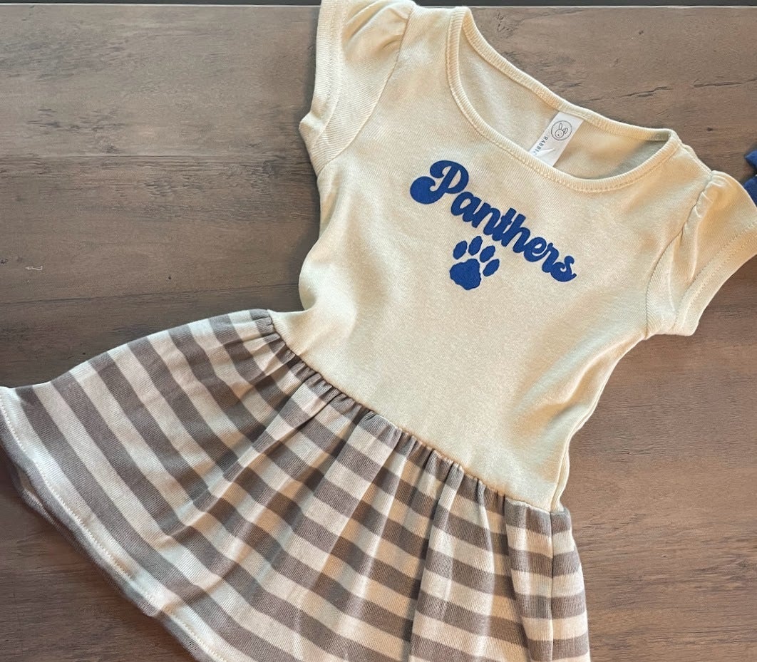 Panthers Baby Dress | 937 INK