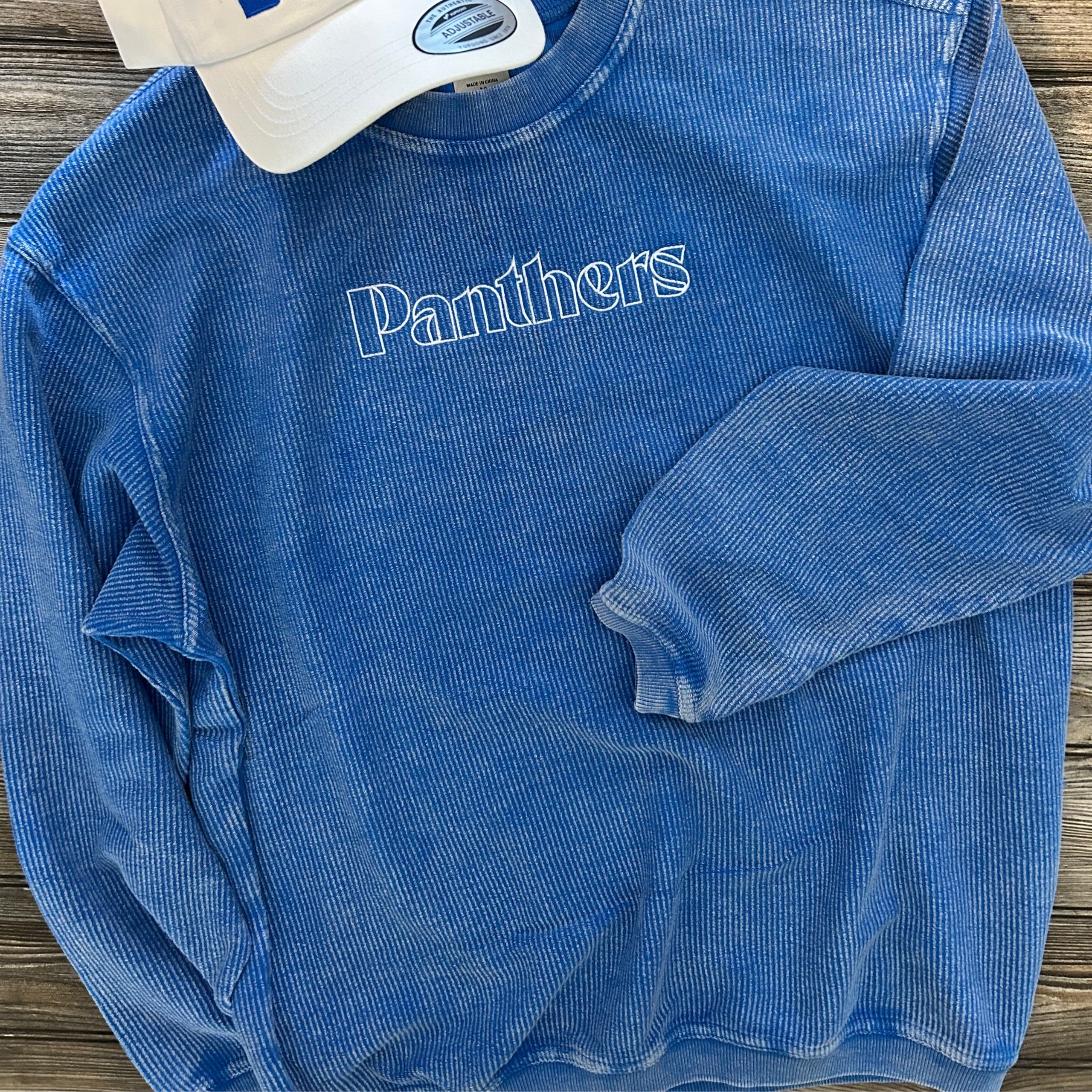 Royal Panthers Corded Crew | 937 INK